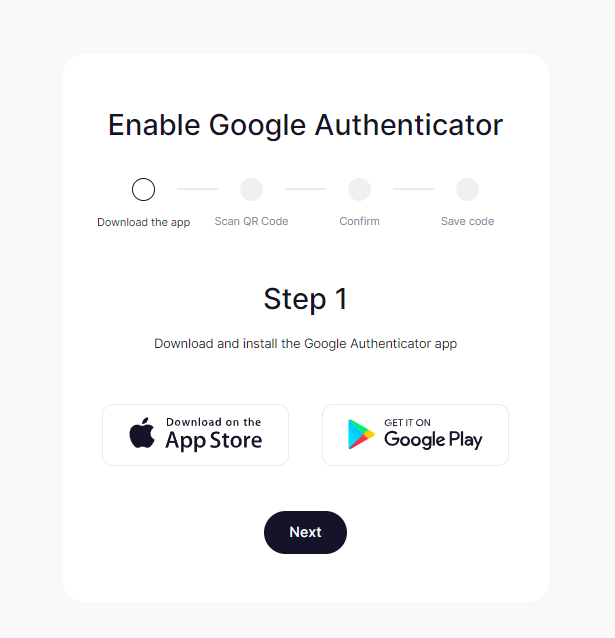 How to set Google Authenticator (2FA)? – Bitomato
